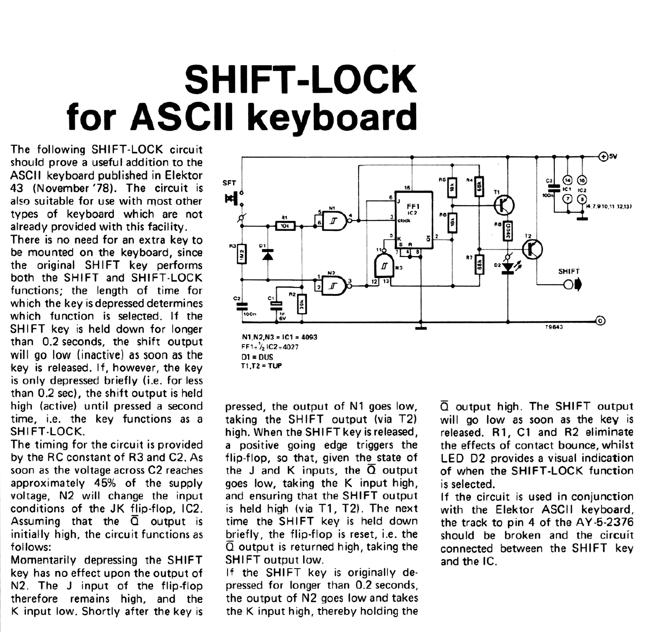 AppleBox - Apple 1 DIY ASCII keyboard page