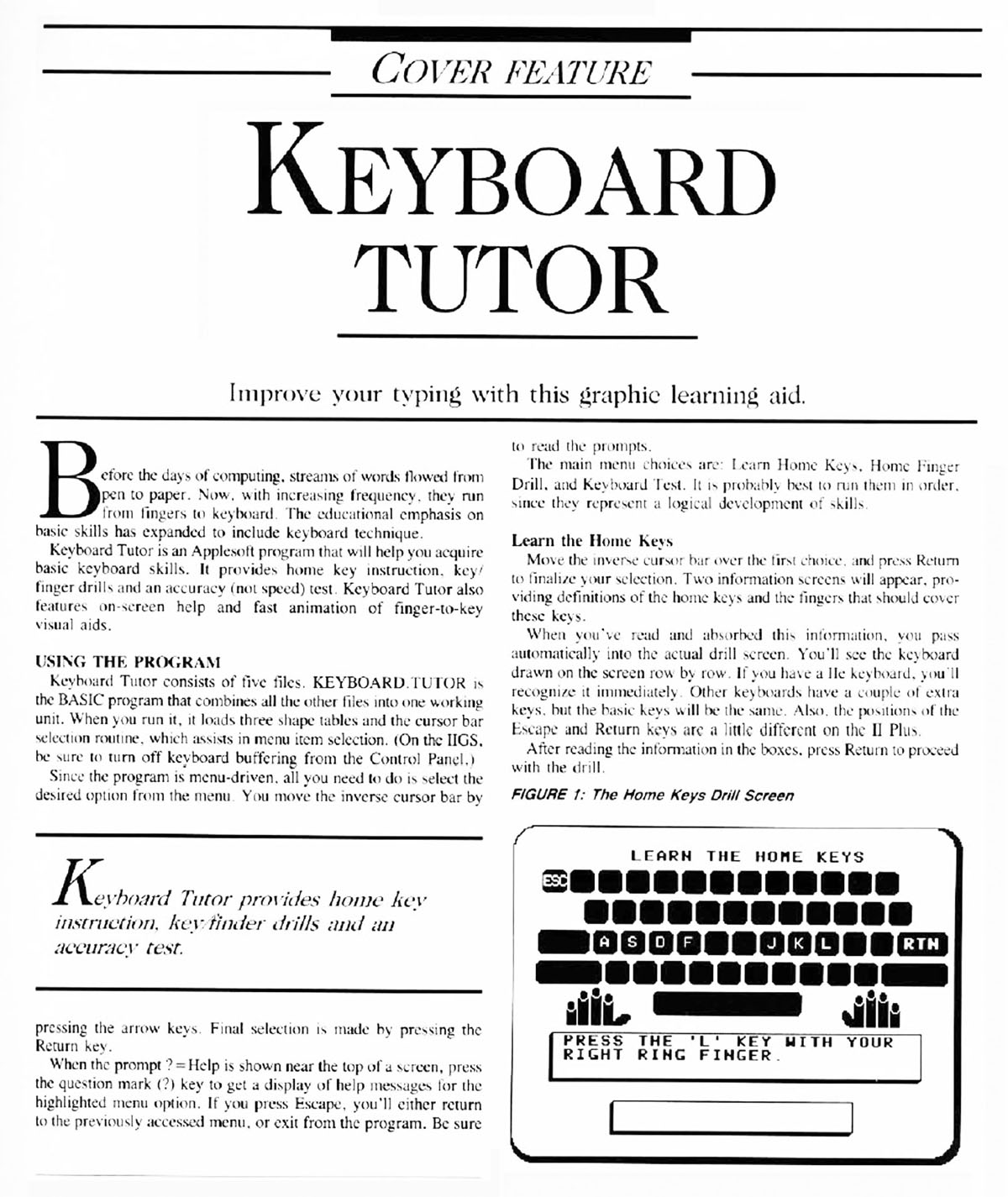 AppleBox - Keyboard Tutor