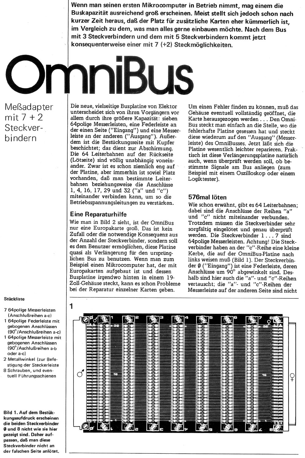 AppleBox - elektor OMNIBUS computer DIY page 01 DE